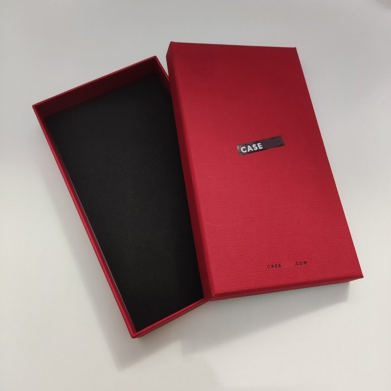 Jual CASETiFY phone case packaging box phone chain gift box black and ...