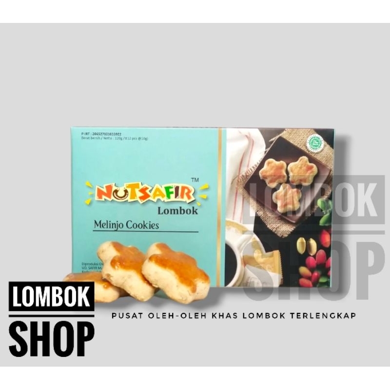 Jual Kue Melinjo Nutsafir Cookies Khas Lombok | Shopee Indonesia