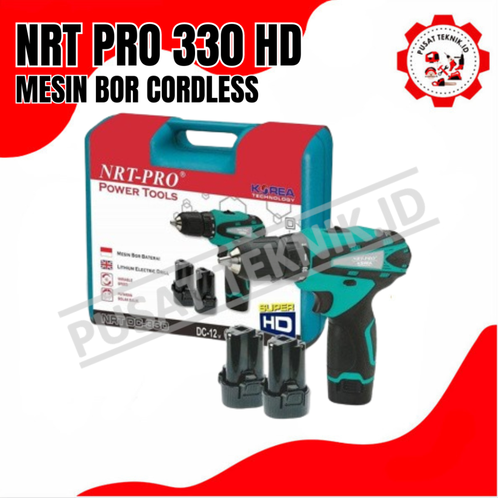 Jual NRT 330 BOR CORDLESS NRT PRO DC 330HD PUSAT TEKNIK ID | Shopee ...