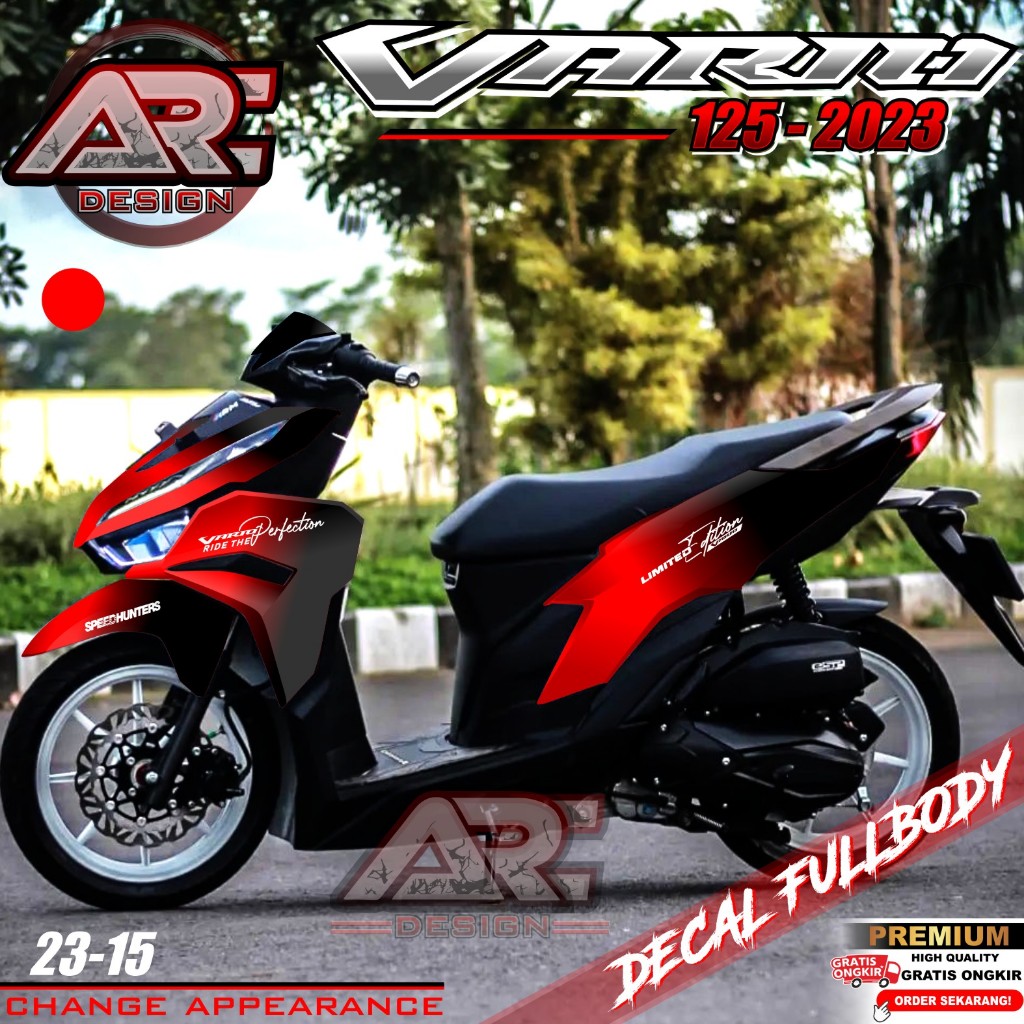Jual (COD) TERBARU Decal Sticker Honda Vario 125 New 2022 2023 2024 ...