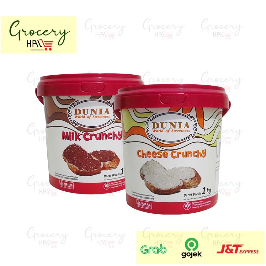 Jual DUNIA SELAI CRUNCHY MALT 1 KG ( MILK / CHEESE ) | Shopee Indonesia