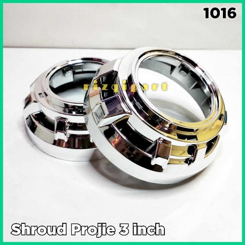 Jual Vahid 1016 Shroud / Casing Projector 3 inch non Crystal Angel Eyes ...