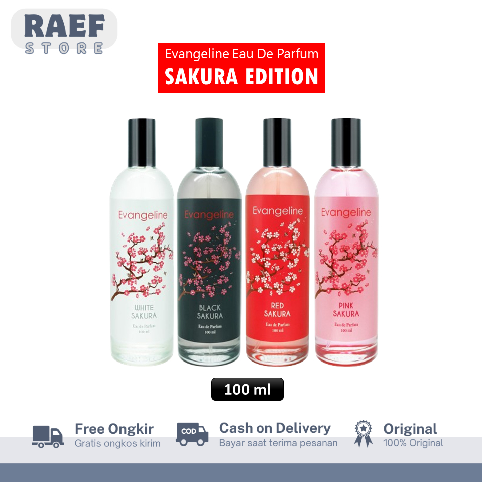 Jual EVANGELINE EAU DE PARFUM - SAKURA EDITION 100ml | Shopee Indonesia