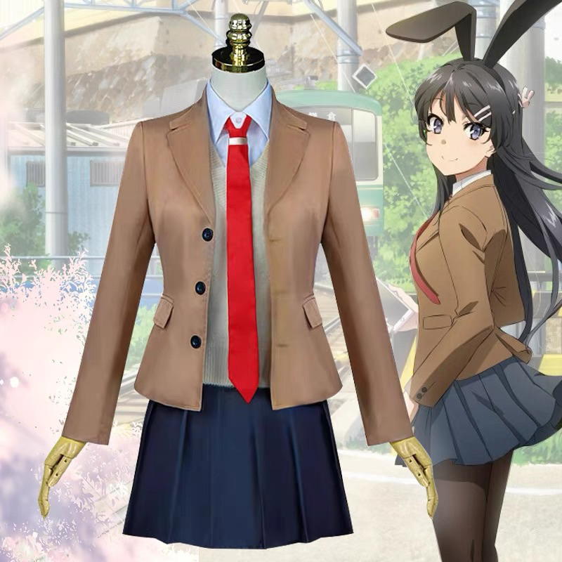 Jual [PO] SAKURAJIMA MAI COSPLAY - FREEBRAND COSTUME Rascal Does Not ...