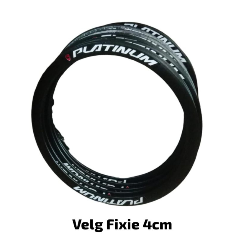 Jual VELG RIM BALAP FIXIE ROADBIKE PLATINUM 700C 4CM 36H DISC SEPASANG ...