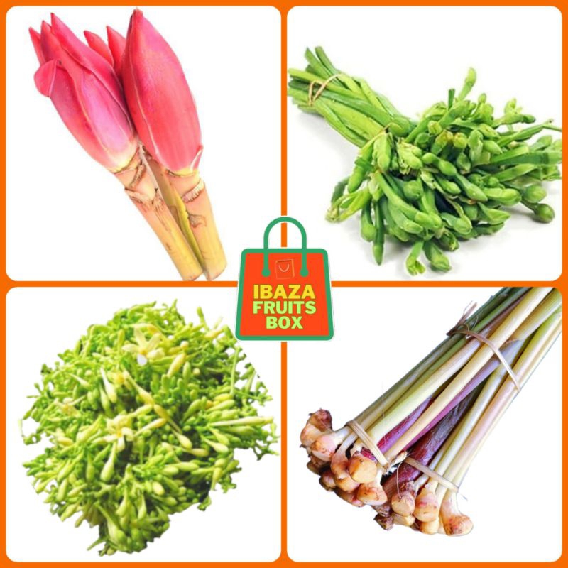 Jual Sayur Bunga Kecombrang, Bunga Pepaya, Bunga Genjer, Sayur Boror ...