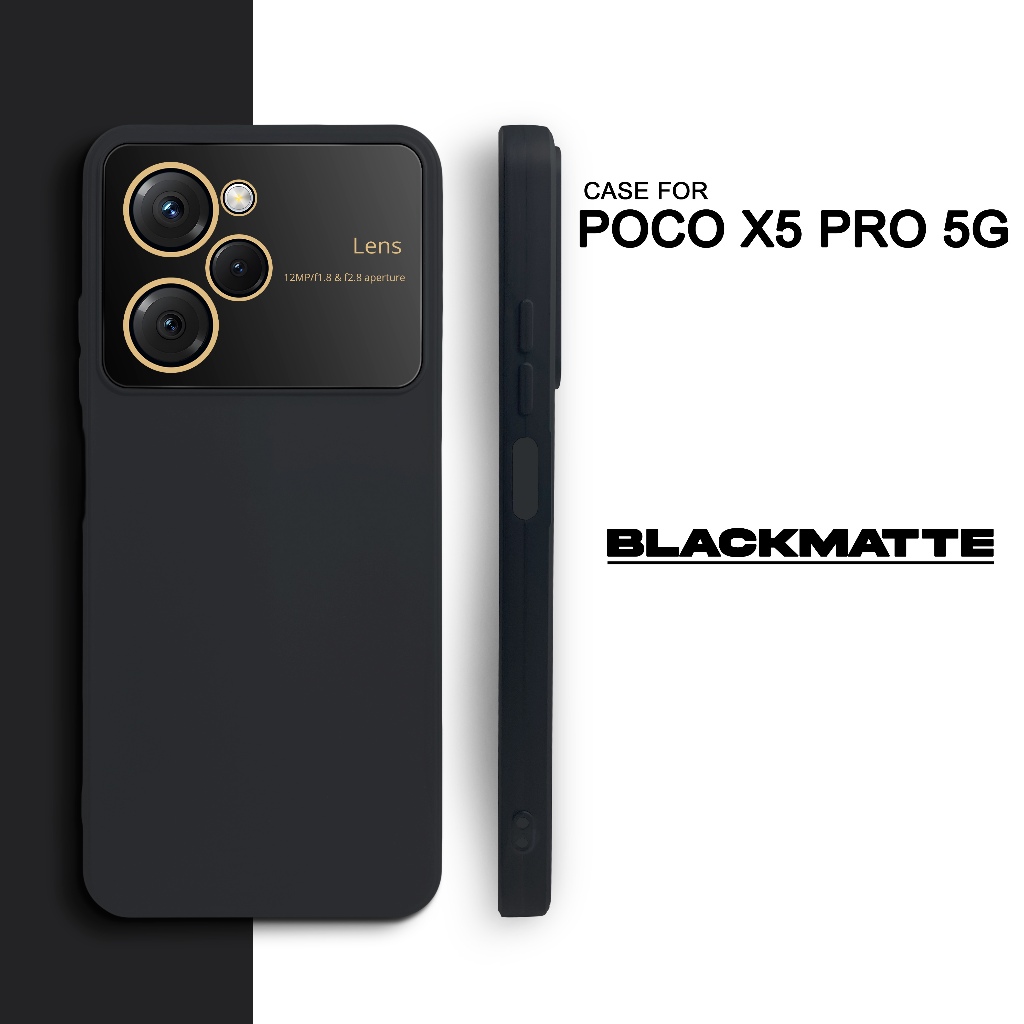 Jual Xiaomi Poco X5 Pro 5G Case Softcase BIG LENS MACARON CAMERA ...