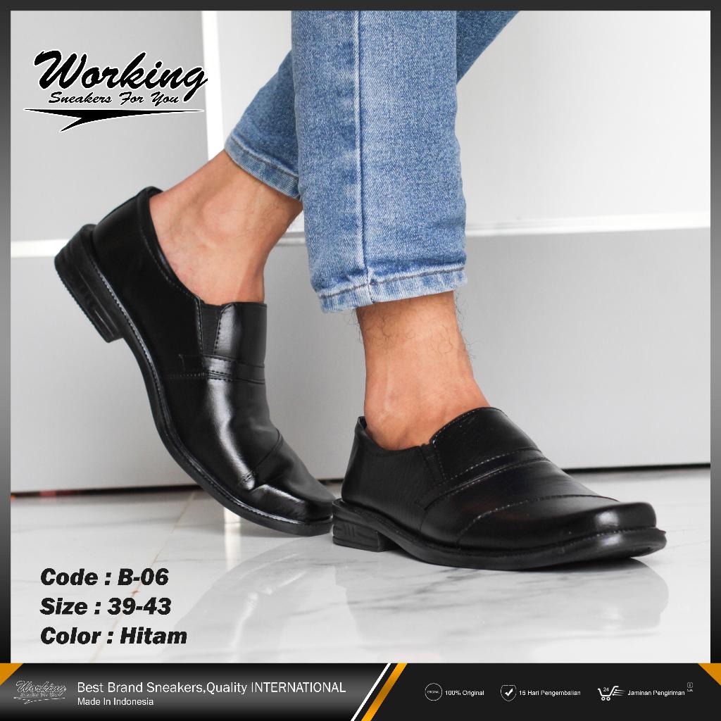 Jual SEPATU KANTOR PRIA KANTORAN FANTOFEL PRIA KULIT SLIP ON PRIA ...