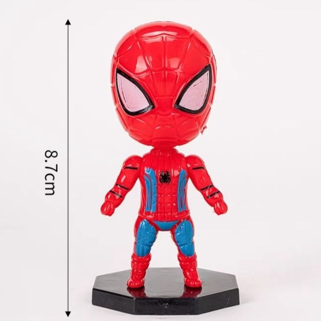 Jual Wah toper mainan figure SPIDERMAN set plastik superhero SpiderMan ...
