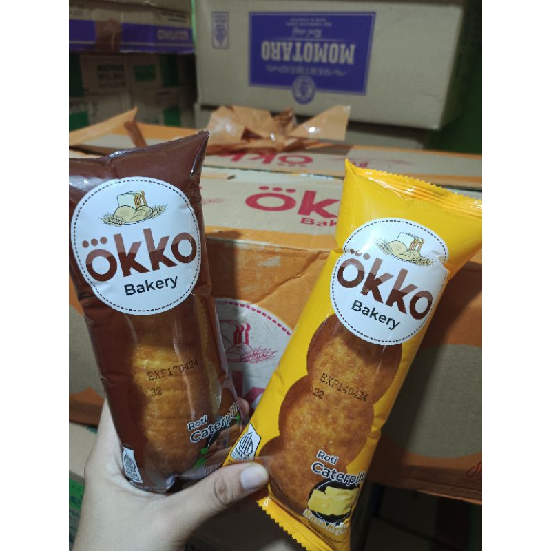 Jual AOKA ROTI PANGGANG / GULUNG 65GR, 1 DUS ISI 40, 60 PCS | Shopee ...