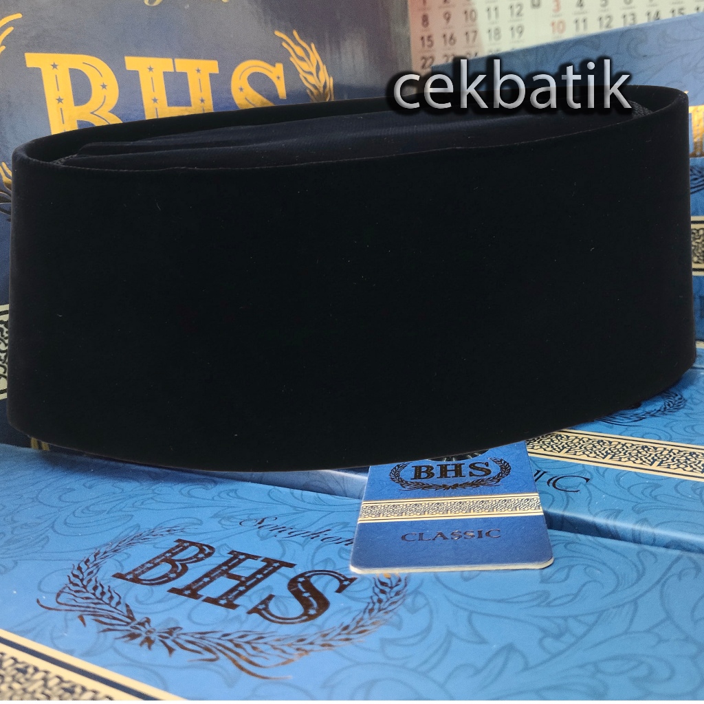 Jual Songkok Peci BHS Classic AC Original Tinggi 9 dan 10 cm ...