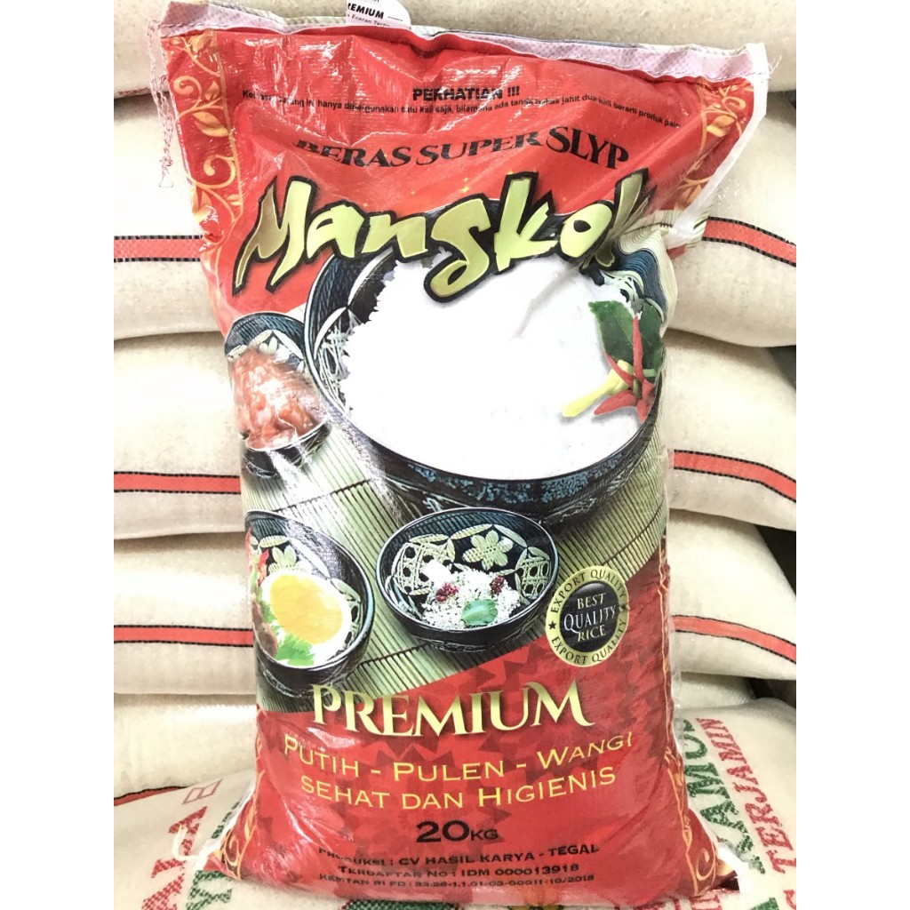 Jual Beras Premium Mangkok 20 kg | Shopee Indonesia