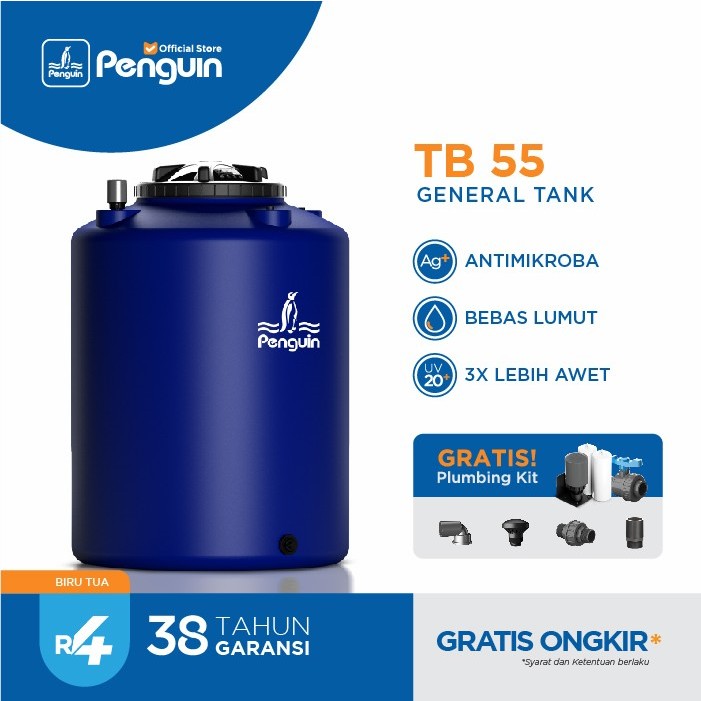 Jual Penguin Toren Tandon Tangki Air General Tank TB 55 500 Liter - | Shopee Indonesia