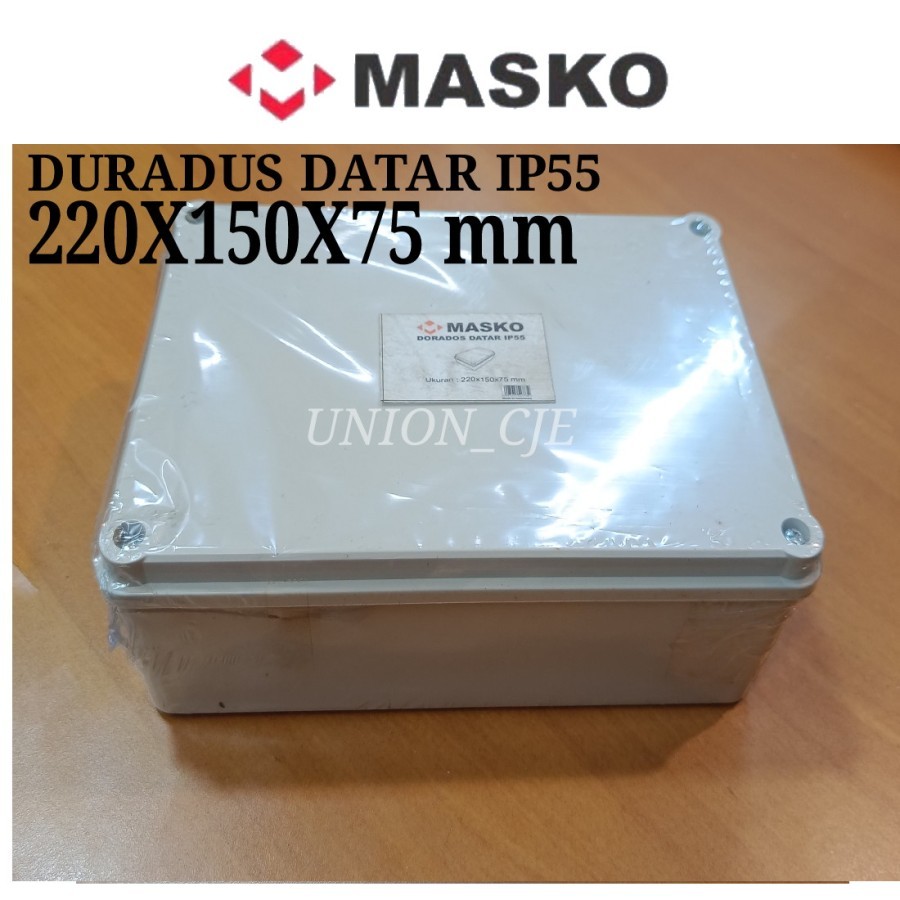 Jual MASKO Duradus Datar/Box Junction 220X150X75 IP55 | Shopee Indonesia