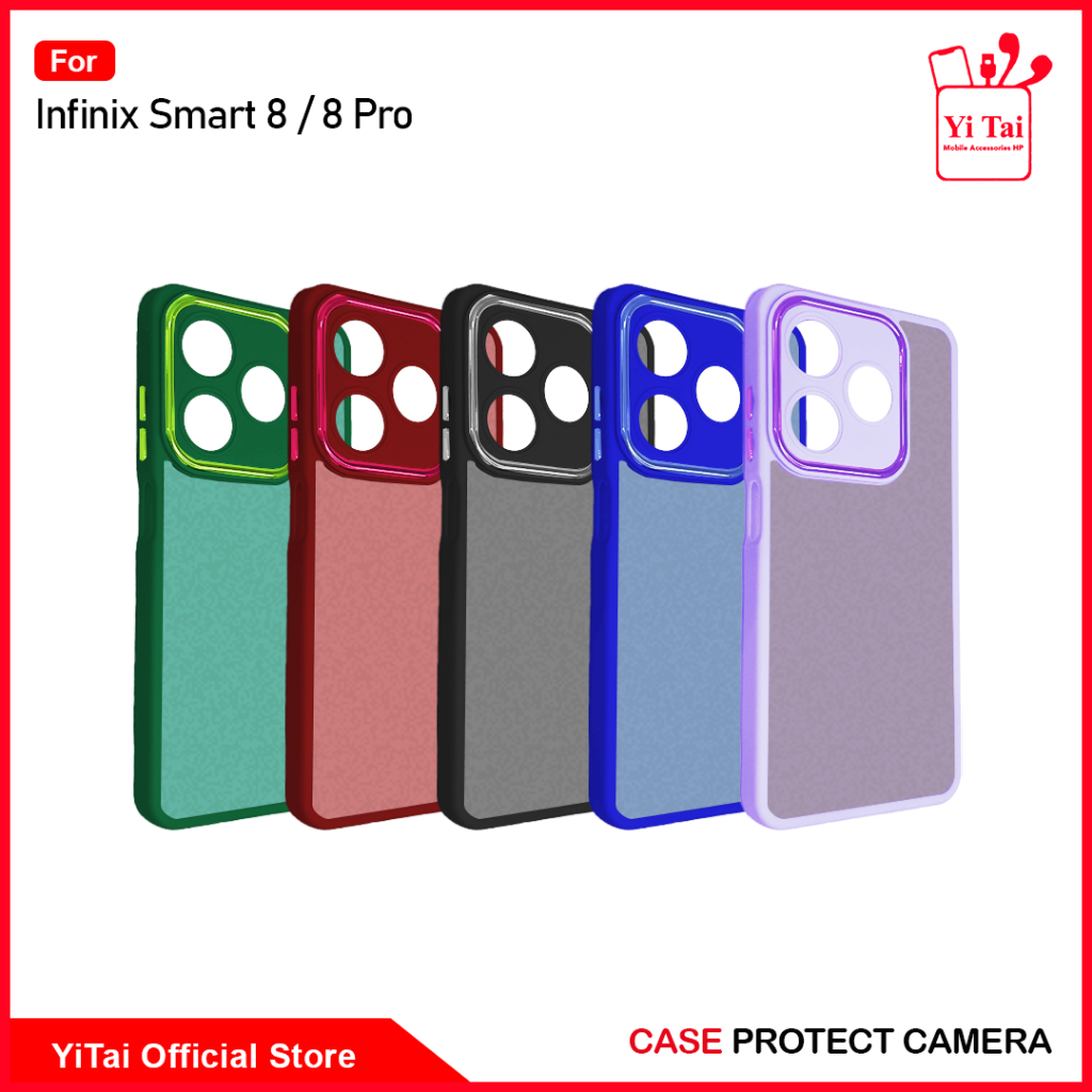 Jual YITAI YC-02 Case Protect Camera Infinix Smart 8 8 Pro Yitai ...