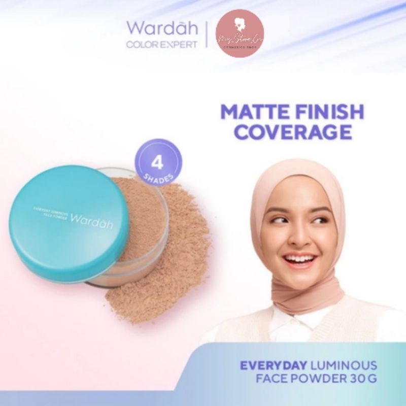 Jual Wardah Everyday Luminous Face Powder 30 gr - Bedak Tabur Halus dan Ringan | Shopee Indonesia