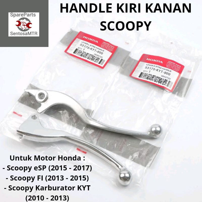 Jual HANDLE HANDEL GAGANG REM SET KIRI KANAN HONDA SCOOPY FI SCOOPY ...