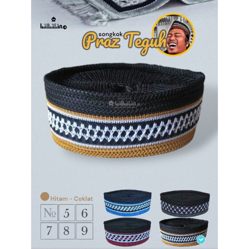 Jual Peci Praz Teguh PWK Songkok Nasional Priangan Kopiah Trend Lebaran ...