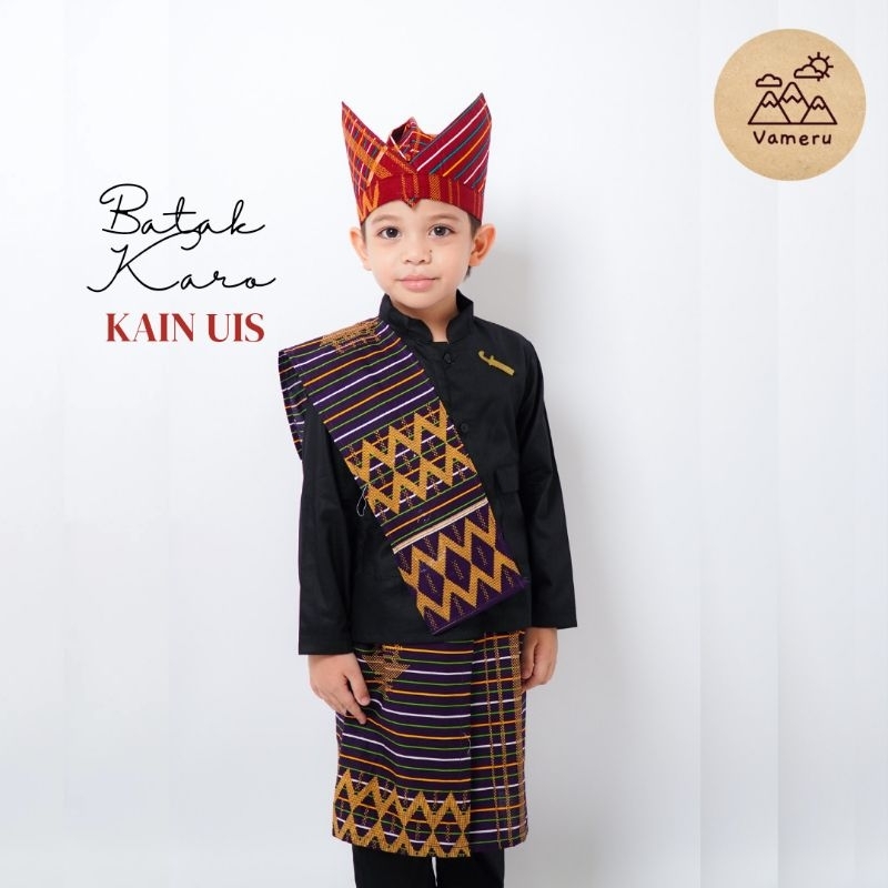 Jual VAMERU - BAJU ADAT ANAK LAKI LAKI BATAK KARO UIS SUMATERA UTARA VAMERU | Shopee Indonesia