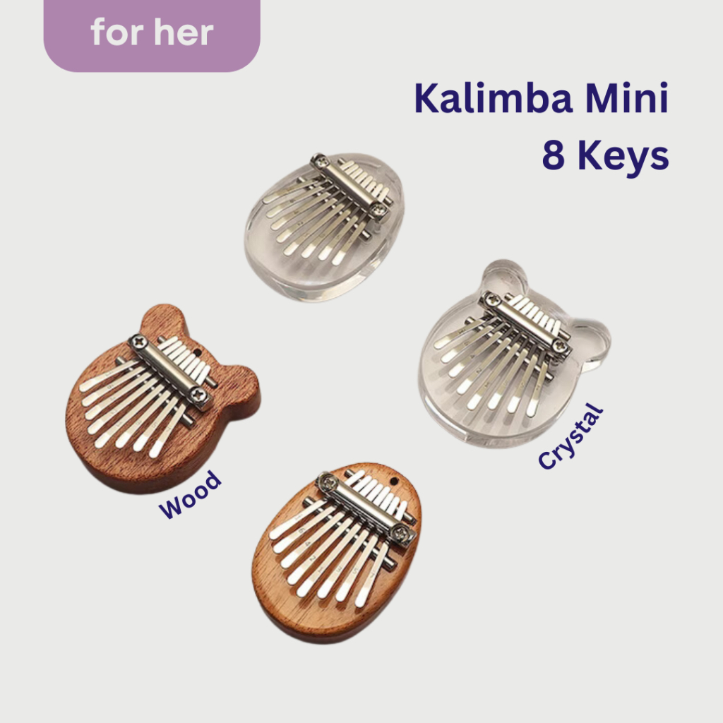 Jual Kalimba Mini 8 Keys / Akrilik Crystal Kayu (COD) | Shopee Indonesia