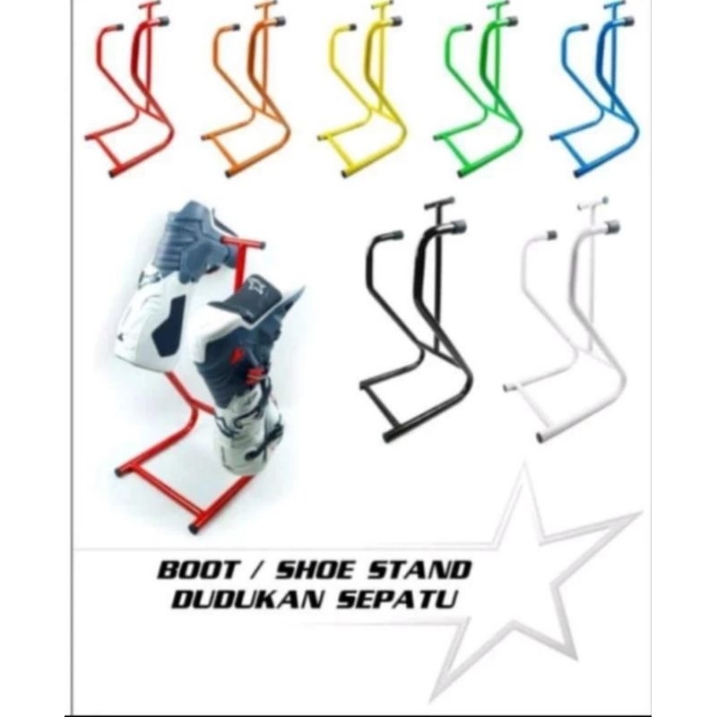 Jual boot wash stand cross.cuci sepatu motor trail universal | Shopee ...