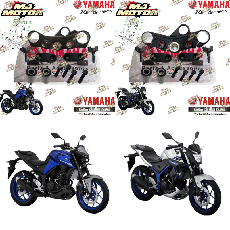 Jual FULL FUL SET SEGITIGA ATAS MT25 MT 25 (11 PCS) ORIGINAL YAMAHA ...