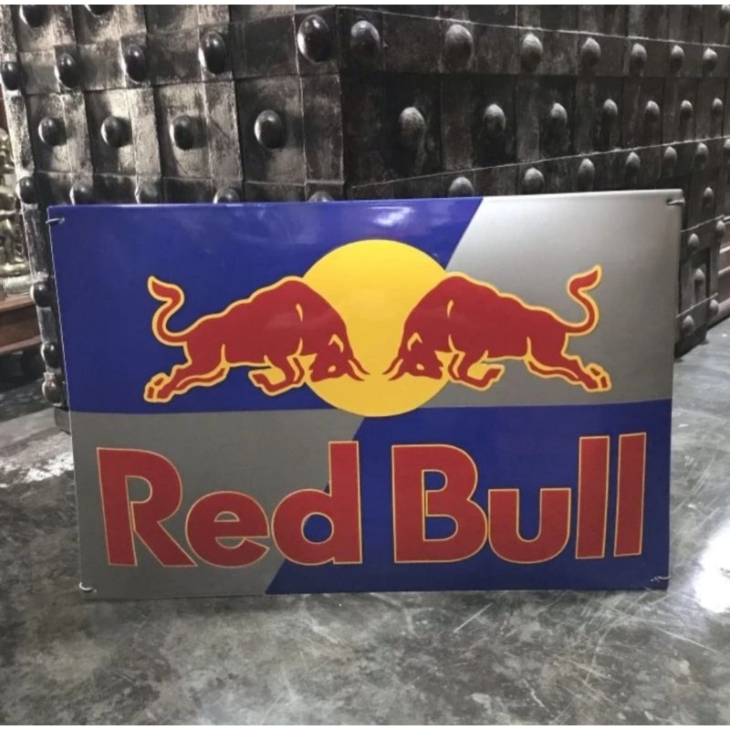 Jual Papan Iklan Enamel Minuman Red Bull | Shopee Indonesia