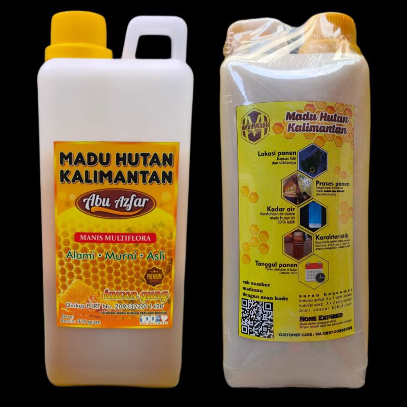 Jual Madu Hutan Asli Kalimantan 910 gr - AbuAzfar | Shopee Indonesia