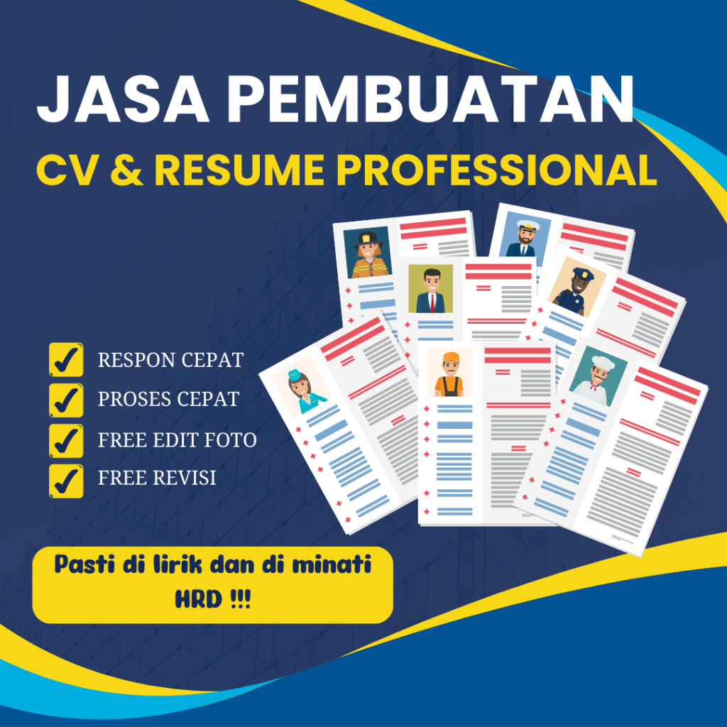 Jual Jasa Pembuatan CV dan Resume | Azra | Shopee Indonesia