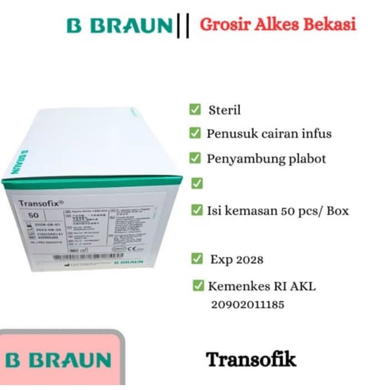 Jual Transofix B Braun Harga/Pcs | Shopee Indonesia
