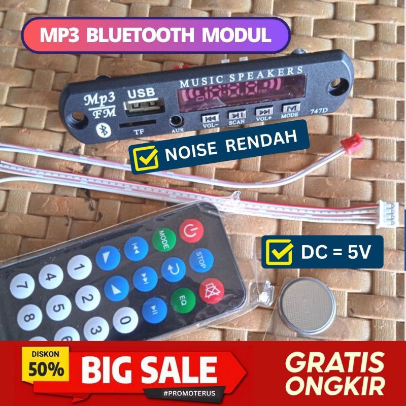 Jual Tape Mobil Bluetooth Car Ampli Speaker MP3 Player Wireless ...