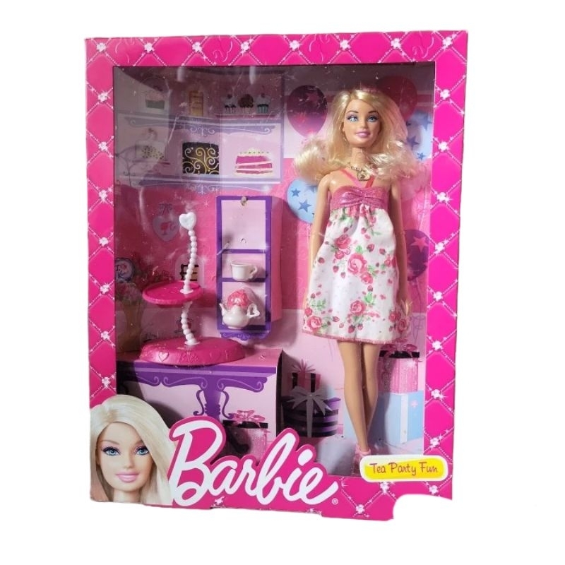 Jual Barbie Tea Party Fun Mattel | Shopee Indonesia