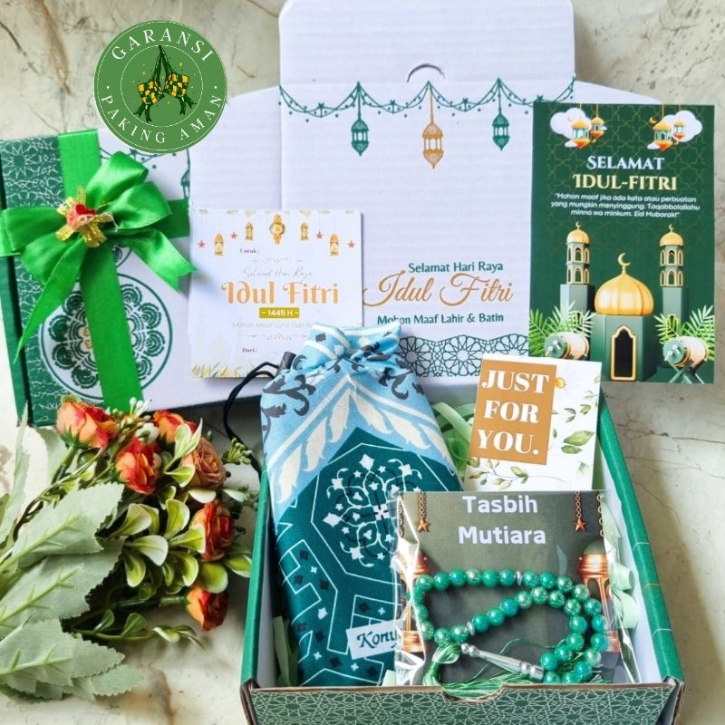 Jual Hampers Lebaran Sajadah / Hadiah Idul Fitri / Parcel Eid Mubarak ...