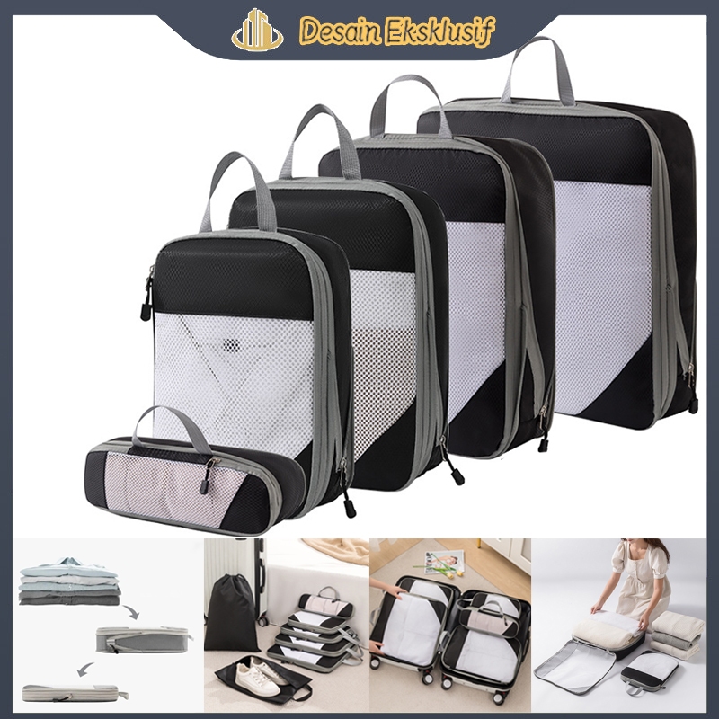 Jual 10 in 1 Tas Travel Organiser Tas Penyimpanan Tas Koper Tas Dalam ...