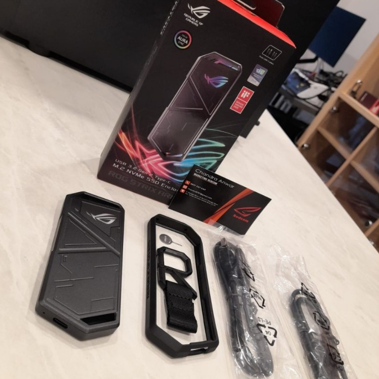 Jual Asus Rog Strix Arion M.2 NVMe SSD Enclosure - Enclosure SSD Asus ...