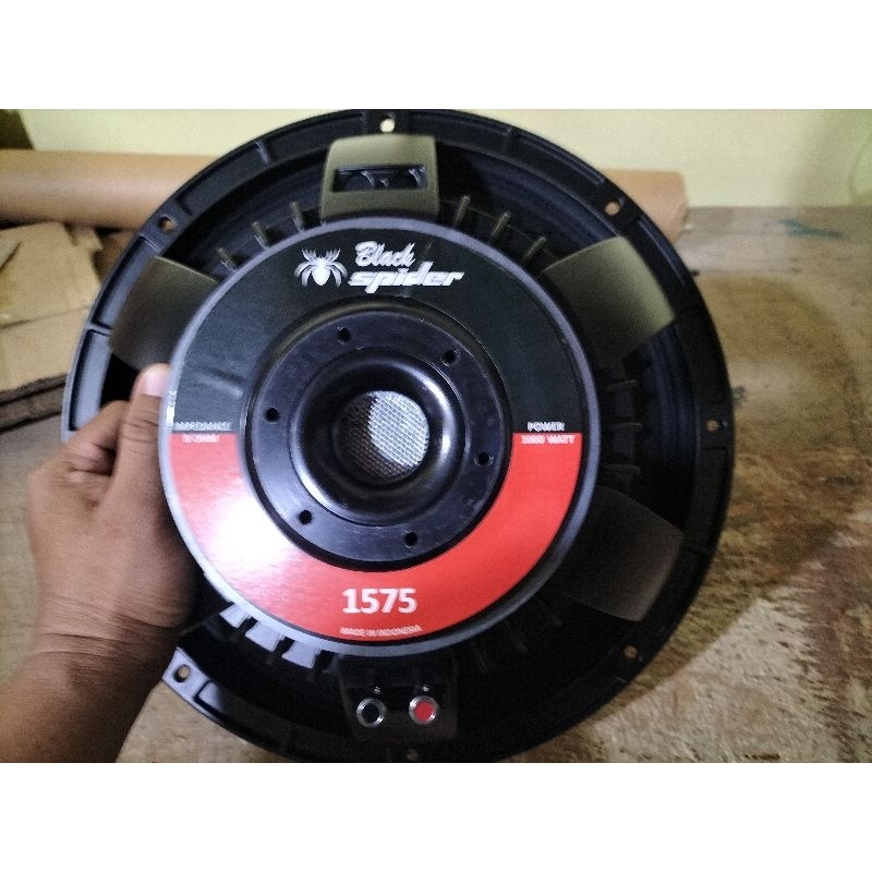 Jual SPEAKER 15 INCH SPEAKER LOW SUBWOOFER BLACKSPIDER 1575 BLACK ...