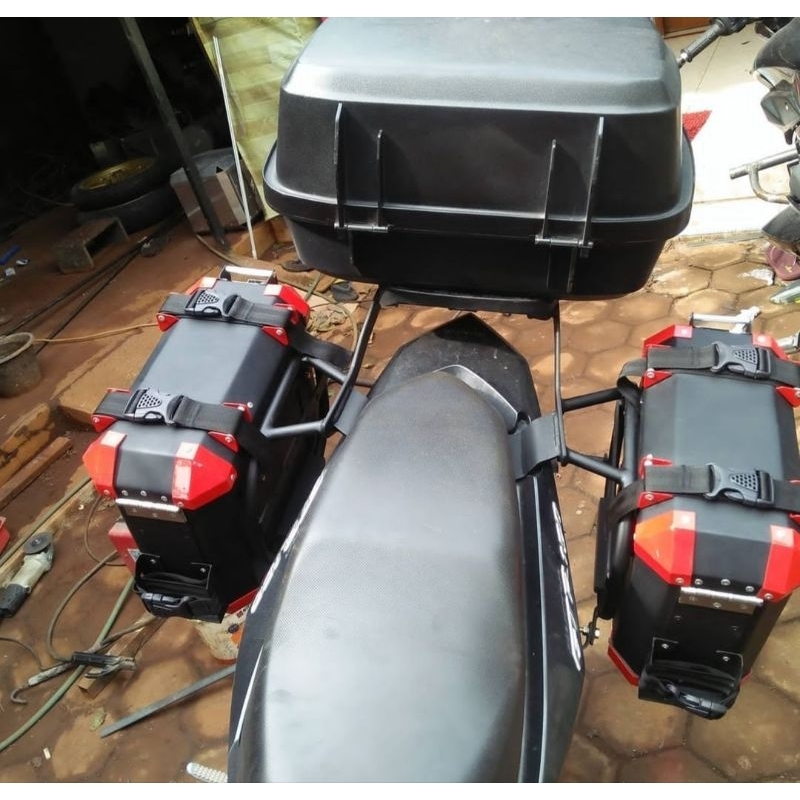 Jual sidebox pannier 20 liter Alumunium May0001 | Shopee Indonesia