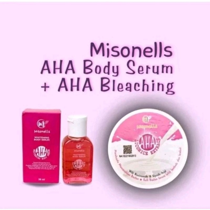 Jual Aha Body Serum + Aha Bleaching | Shopee Indonesia