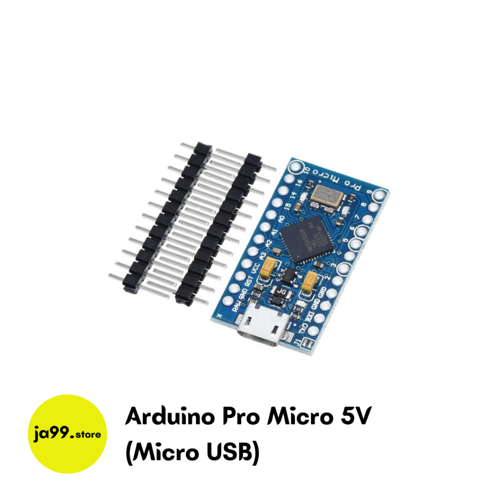 Jual Arduino Pro Micro ATMega32U4 5V (Micro USB) | Shopee Indonesia