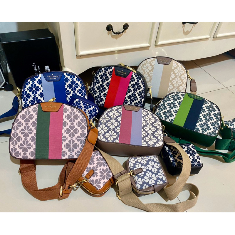 Jual KAES ADDY DOME FLOWER JACQUARD SET DOMPET | Shopee Indonesia