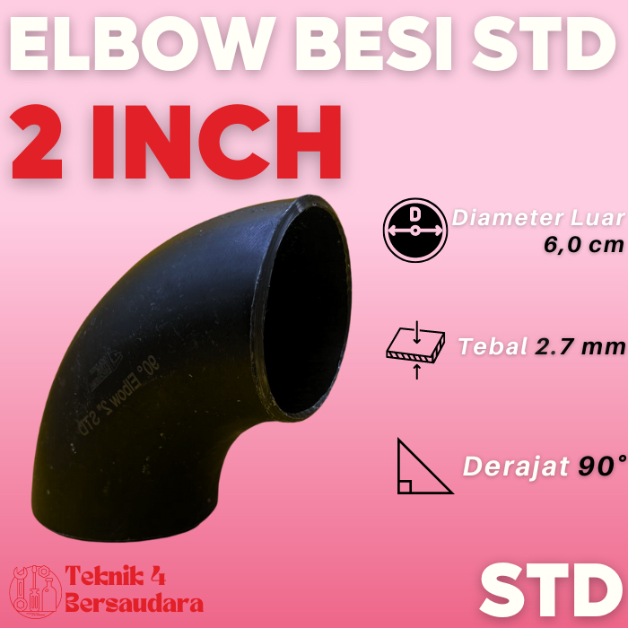 Jual ELBOW BESI STD LAS 2 INCH | Shopee Indonesia