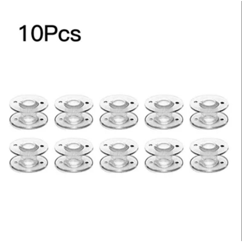 Jual [ISI 10 PCS] SPOOL BENANG PLASTIK UNTUK MESIN PORTABEL / SPUL ...