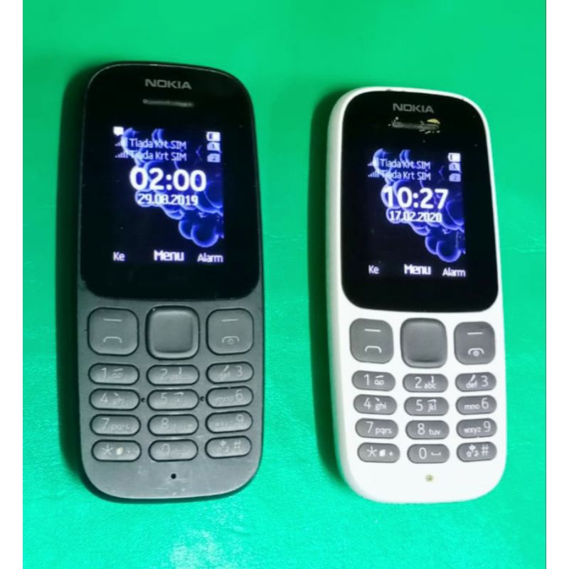 Jual Nokia 105 Dual SIM (2 unit) Bekas / Pernah Dipakai / Handphone / HP / Hape jadul | Shopee ...