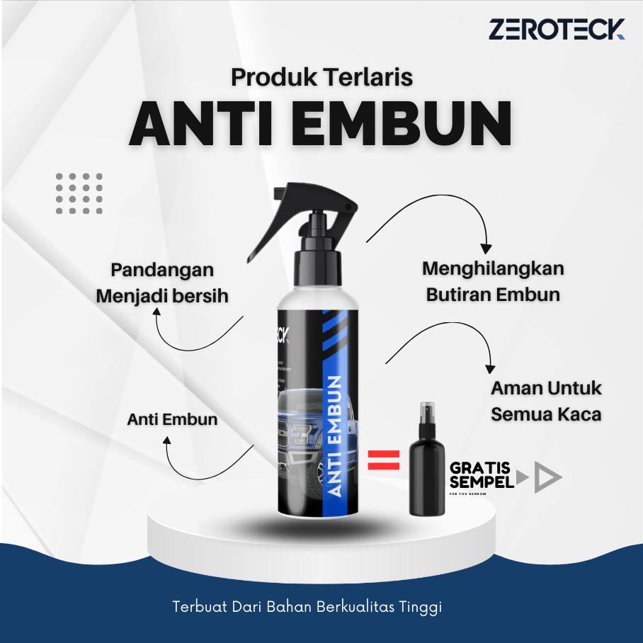 Jual ANTI EMBUN ZEROTECK-Pencegah Embun Menempel Pada Kaca Mobil,visor ...
