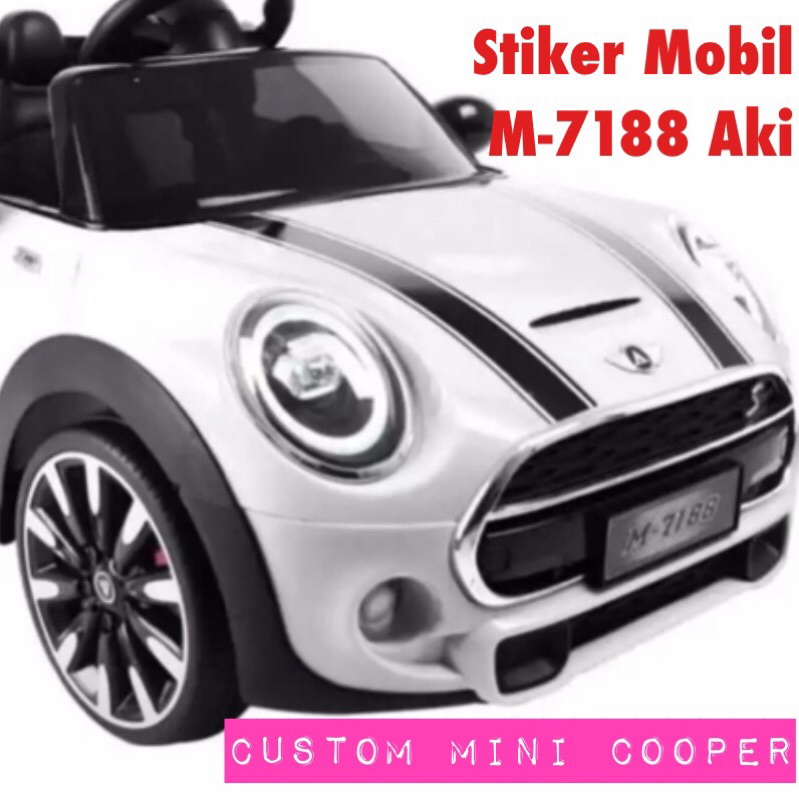 Jual Mini Cooper Mobil Aki Anak M7188 & Yukita Transformers Series ...