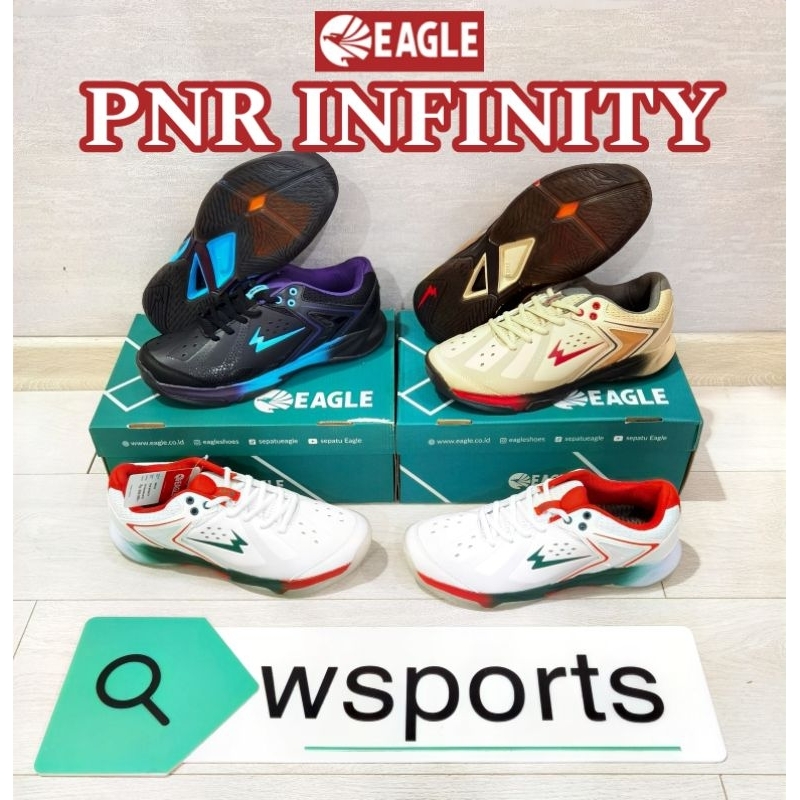 Jual Sepatu Badminton Eagle PNR INFINITY Original | Shopee Indonesia