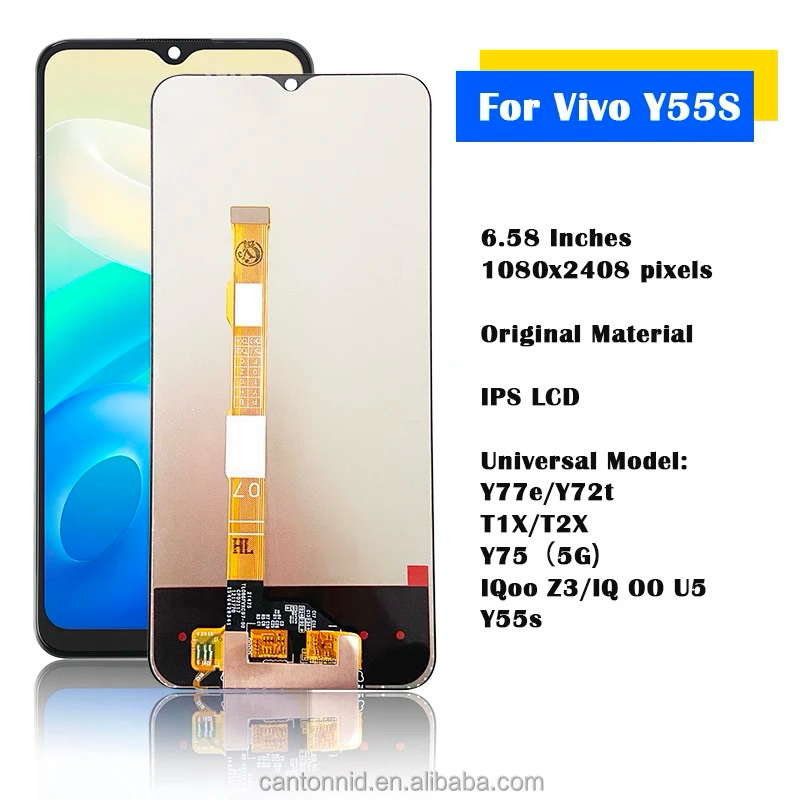 Jual LCD + TOUCHSCREEN VIVO T1 5G / VIVO Y75 5G / VIVO Y55S 5G FULLSET ...