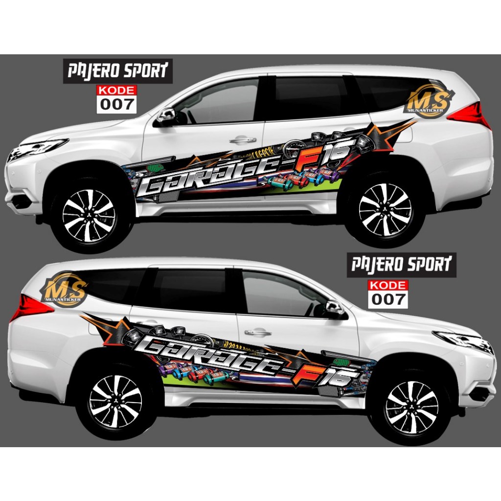 Jual STIKER THAILOOK FORTUNER, INNOVA, AVANZA, PAJERO SPORT FREE CUSTOM ...