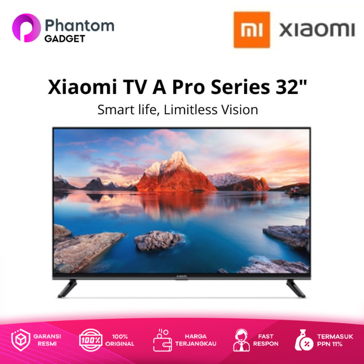 Jual Xiaomi Smart TV A Pro Series 32" HD | 32 Inch | Android TV ...