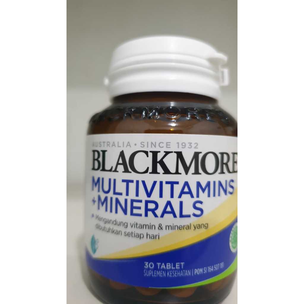 Jual BlackMores Multivitamins + Minerals isi 30 tablet | Shopee Indonesia